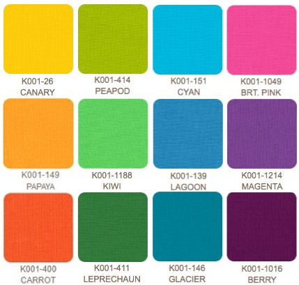 Guild Color Palette – Silicon Valley Modern Quilt Guild